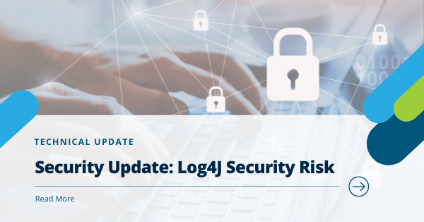Security Update: Log4J Security Risk
